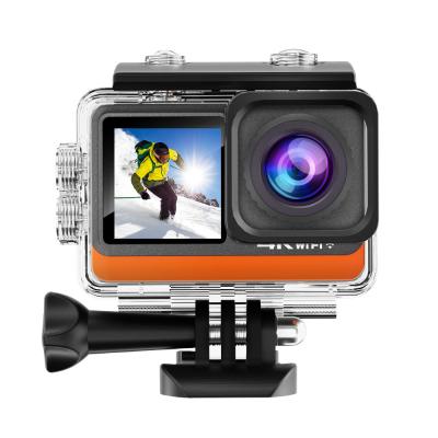 China 4K Dual Color Screen Sports Camera with WiFi 2.4G Remote Control and UV Lens Protection for All Outdoor and Underwater Use for sale
