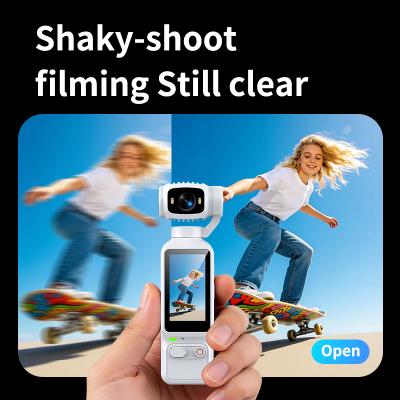 China 4K Handheld Action Camera Pocket Sized Cam Smart Portrait Lock Camera Long Battery Life Universal Bracket for Outdoor Sports for sale