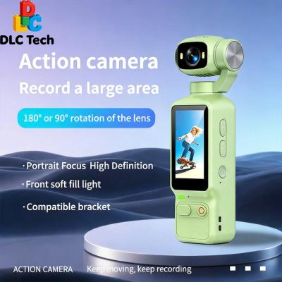 China DLC LK032 Stabilized Handheld Mini Action Camera 4K Ultra HD Image Quality  Pocket Sports Vlog Cam for Outdoor Daily Use for sale