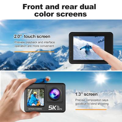 China Original Factory Supply 5K Action Camera Portable Design for Easy Carry Outdoor Travel Sports for sale