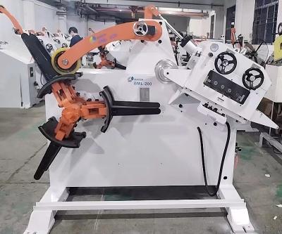 China BML 2 in 1 Sheet Metal Straightening Machine Manual Uncoiler for sale