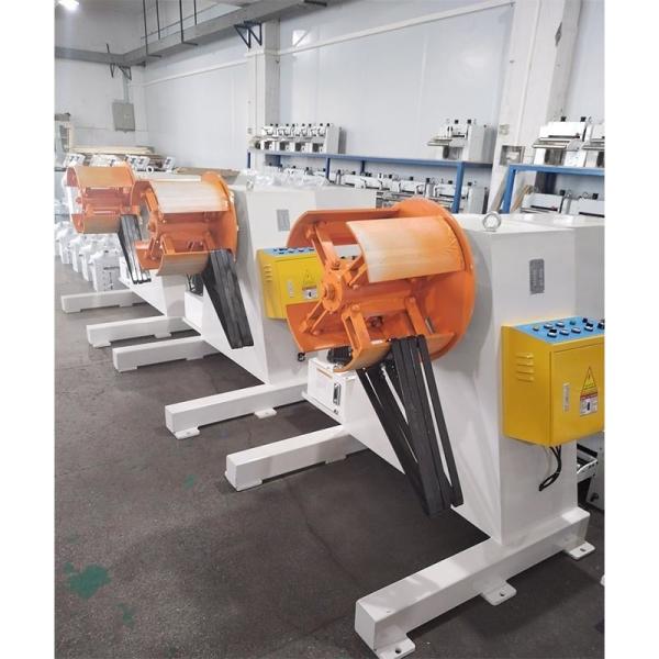 Quality 1-3.0mm Thick Steel Coil Uncoiler MT-300 Manual Decoiler 1HP Motor for sale