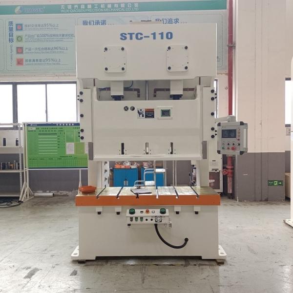 Quality Automatic Double Crank Power Press Electrical Metal Box Making Machine for sale