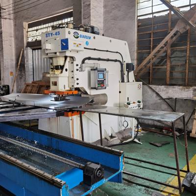 China Deep Throat 45ton Metal Punching Machine Power Press for Round Plate Stamping for sale