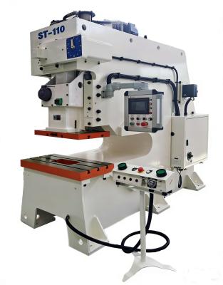 China Deep Throat Metal Hole Punching Machine 110Ton Pneumatic Stamping Press for sale