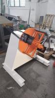 Quality 0.1-3.0mm Metal Coil Uncoiler Machine Automatic with Rubber Covered Roller for sale