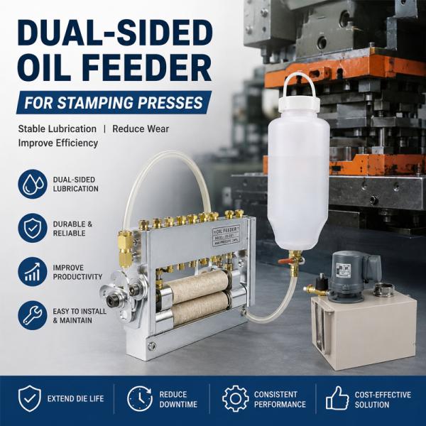 Quality High Quality Adjustable Punch Oil Feeder Lubricator OEM Customized Low-Pressure Stamping Material for Press for sale
