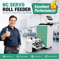 Quality Automatic NC Zigzag Servo Feeder Machine for Metal Sheet Circle Blanking for sale
