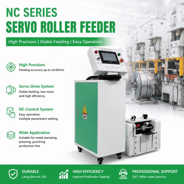 Quality High Precision Servo Feeder with ±0.1mm Accuracy and 16m/min Speed Featuring Japan Yaskawa Servo System for sale