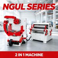 Quality High Precision 2-in-1 Metal Straightening Machine with CNC/PLC Control for for sale