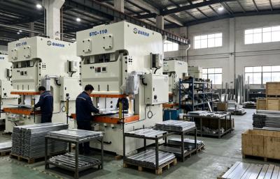 China 110Ton Mechanical Stamping Press C Frame Double Crank Long Stroke Press Machine For Automotive Hardware Stamping for sale