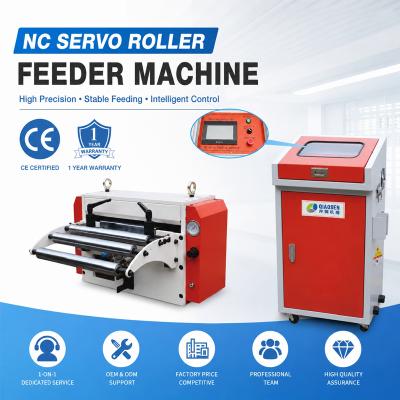 China High Precision NC Servo Roll Feeder CNC Feeding Machine with ±0.01 mm Accuracy for Easy To Operate Metal Coil Strip Feeding for sale