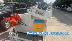 uncoiler and levelering machine 2 in1