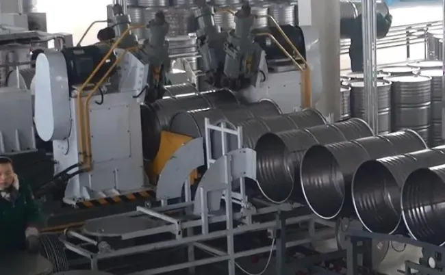 Steel Drum Oil Drum Chemical Drum Production Line