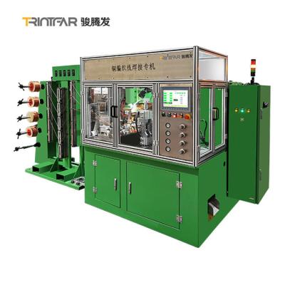 China Máquina de solda automática 160KVA da máquina de soldadura do fio trançado 4x4.5mm for sale