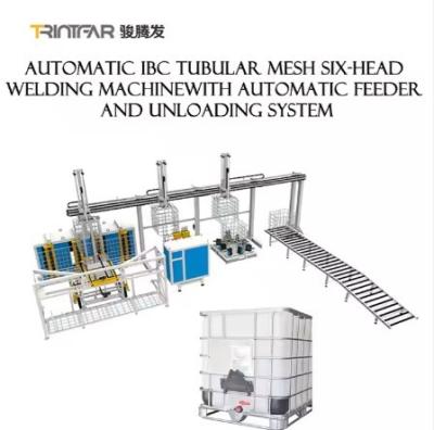 Cina Saldatrici a filo per saldatrici a gabbia tubolare con serbatoio Ibc da 1000 litri Saldatrici in acciaio inossidabile in vendita