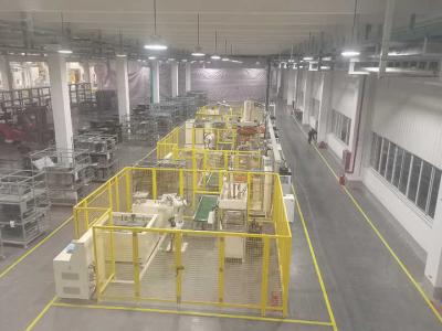 Cina Linea di produzione per saldatura griglia per scaffali, forno in vendita