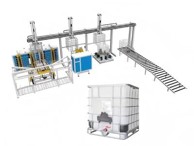 China IBC Container Tank Tote Frame Welding Machine for sale