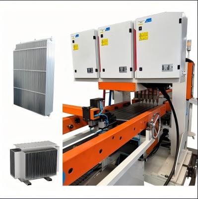 ラジエーターパネル用自動溶接生産ライン