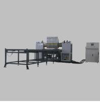 China Automatic loading and unloading automatic multi-head gantry type metal mesh welding machine for sale