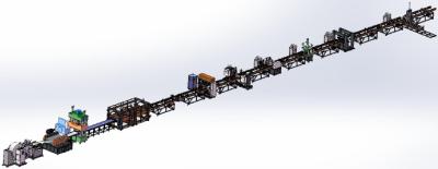 중국 TRINTFAR 강철판 용접 기계 라디에이터 난방 패널 생산 라인 판매용