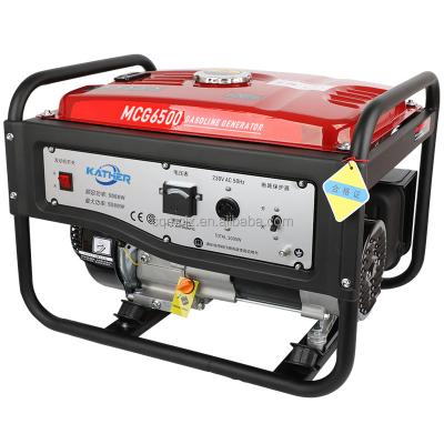 Cina Generatori di energia per la casa portatili Benzina 3kw 5kw 6.5kw 8kw 8kva 230v per campeggio all'aperto in vendita