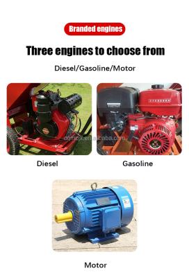China Electric Engine Tree Branch Shredder 4kw Wood Chipper Machine for Mini Move Single Phase for sale