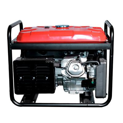 China Single Phase 7.5 Kw 230v 7.5 Kva 7500 Petrol Gasoline Generator With Handle And Wheel for sale