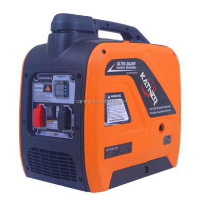 China Small Generator 2kva 24v Gasoline Inverter 1800w 2000w Silent for Truck Air Conditioner for sale