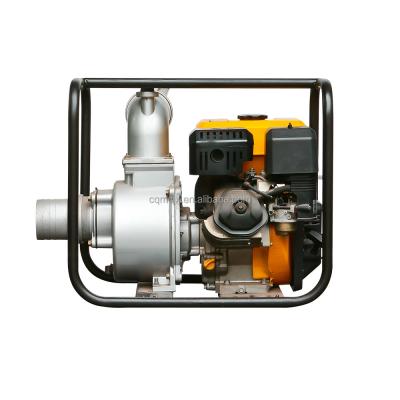 Cina Pompa d'acqua a benzina ad alto flusso 8cv 4 pollici 212cc Dislocamento 96m3/h Autopriming in vendita