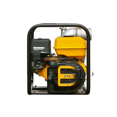 Cina Pompa d'acqua a benzina ad alto flusso 8cv 4 pollici 212cc Dislocamento 96m3/h Autopriming in vendita