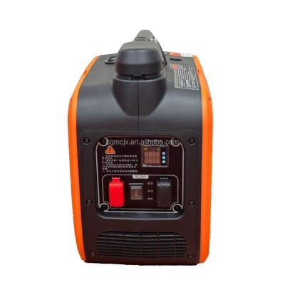 China Small Generator 2kva 24v Gasoline Inverter 1800w 2000w Silent for Truck Air Conditioner for sale
