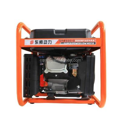 Cina 230V Recoil Start Generatore di benzina/benzina 3000w 5000w Open Frame Inverter Genset con cilindrata di 240cc in vendita