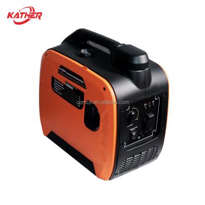 China 60cc Displacement 1.1kw Mini Silent Inverter Generator for Outdoor Home Emergency for sale
