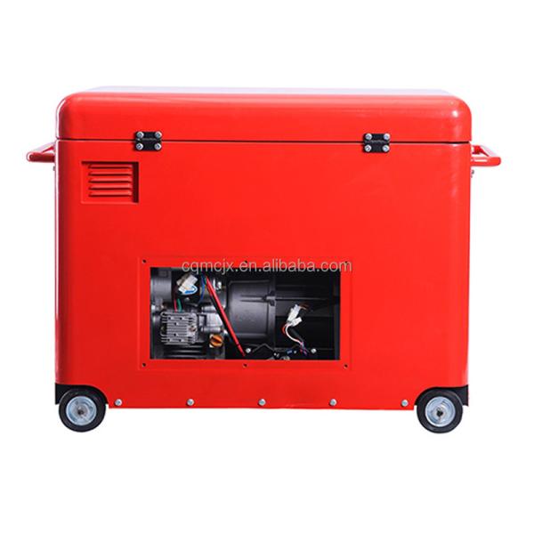 8kva 10kw ジェネレーター 空気冷却 ディーゼル 1相/3相 50Hz/60Hz 防音 ジェネレーター
