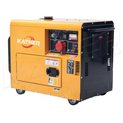 China 140 kg Super Silent 3kva 5kva 8kva 10kva Gerador Diesel Portátil com ATS Auto Start 20kva 50kw à venda