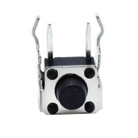 China 6x6 DIP Tact Switch , Vertical Tactile Key Switch With Bracket for sale