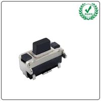 China Tactile Switch 2*4*3.5 Black/White Button Side Press Tact Switch for sale