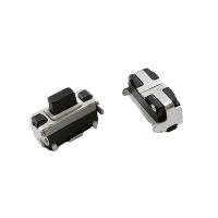 China Tactile Switch 2*4*3.5 Black/White Button Side Press Tact Switch for sale
