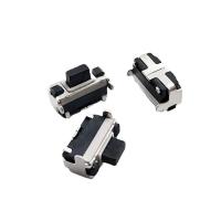 China Tactile Switch 2*4*3.5 Black/White Button Side Press Tact Switch for sale