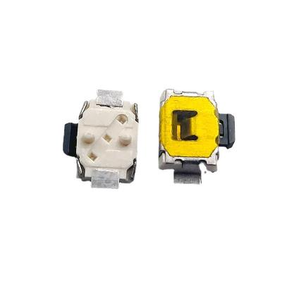 Cina Perni SMD 3x4x1.5 del piede piatto 2 della tartaruga del commutatore di tatto piccoli per la cuffia avricolare di Bluetooth in vendita