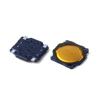 Cina Commutatore 3.7*3.7*0.35H/0.38H SMD di tatto del film con a tre punti per la cuffia avricolare di Bluetooth in vendita