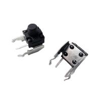 China IP67 Waterproof 6*6 Tactile Switch Side Insert With Lower Bracket for sale