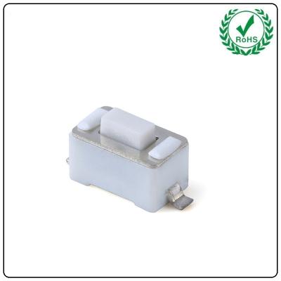 中国 黒く/白いボタンの蝕知の気転スイッチ3x6x5.0 SMD 2ピンは榴散弾を平方する 販売のため