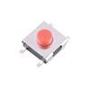 Cina commutatore rosso di tatto di Pin SMT del pulsante 4 del micro di 6x6mm, 6.2x6.2mm sul commutatore fuori tattile in vendita