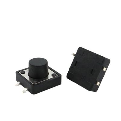 中国 IP65 4pins 12x12 Smdの蝕知スイッチ、小型気転スイッチ12x12 販売のため