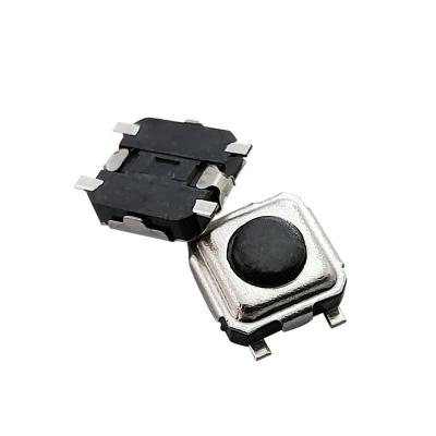 中国 3x3蝕知の気転スイッチ4ピン、SMDマイクロ スイッチ3x3x1.5H気転 販売のため