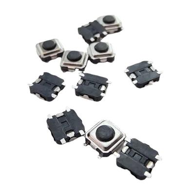 中国 3x3蝕知の気転スイッチ4ピン、SMDマイクロ スイッチ3x3x1.5H気転 販売のため