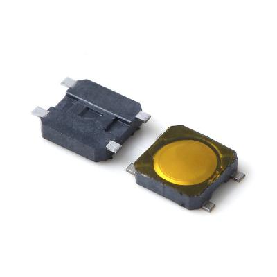 中国 Smdのコーティングのフィルムの小型蝕知スイッチ、4x4x0.8mm 4x4mmのマイクロの気転スイッチ 販売のため