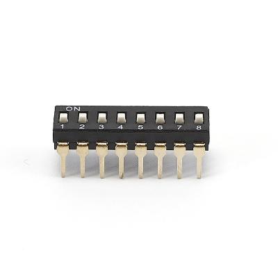 Cina 10 passo nero di posizione 2.54mm di orizzontale 4 del DIP switch dei pc per il compratore del PWB 1 dei taglieri del circuito in vendita
